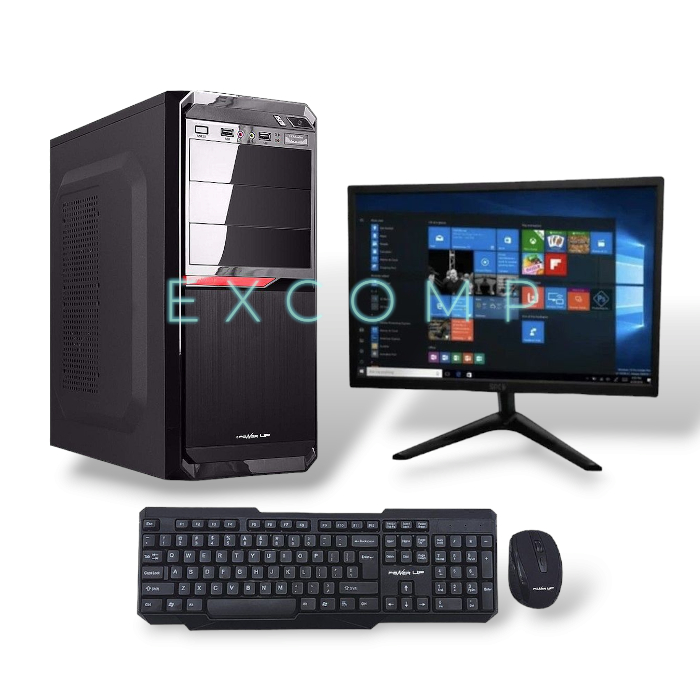 Jual PAKET LENGKAP PC BARU CORE i5 RAM 8GB SSD 256GB MONITOR LED 19 ...