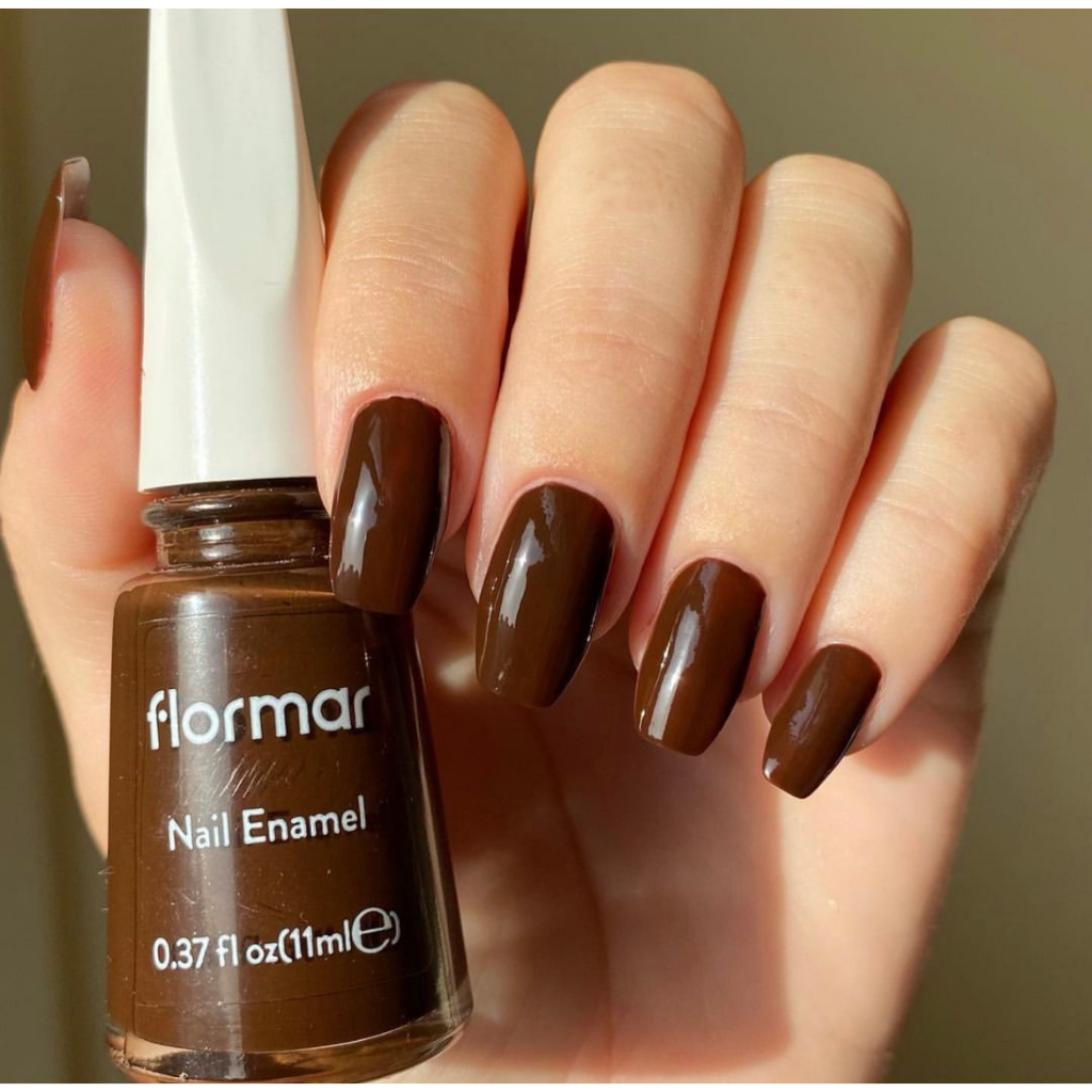 Jual 514 BITTER COCOA - FLORMAR NAIL ENAMEL NEW FORMULA MAXI BRUSH ...