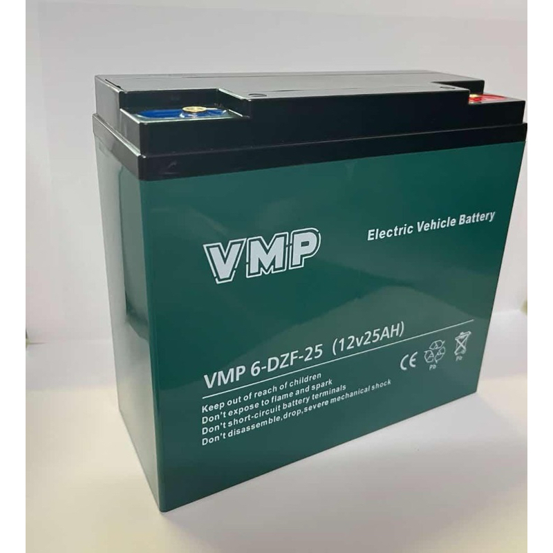 Jual BATTERY KERING E-BIKE or Aki KERING VMP 12v 25ah 6DZF25 MOTOR ...