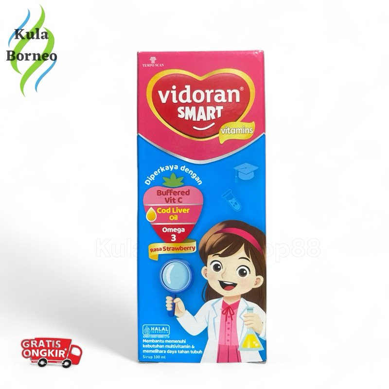 Jual Vidoran Smart Rasa Strawberry 100 ml | Shopee Indonesia