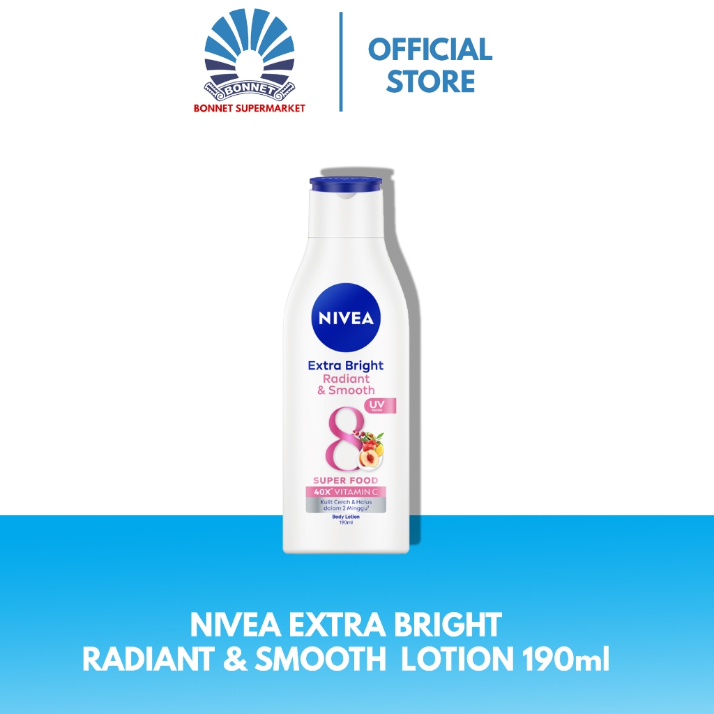 Jual Nivea Extra Bright Radiant & Smooth Lotion 190ml 8999777000059 ...