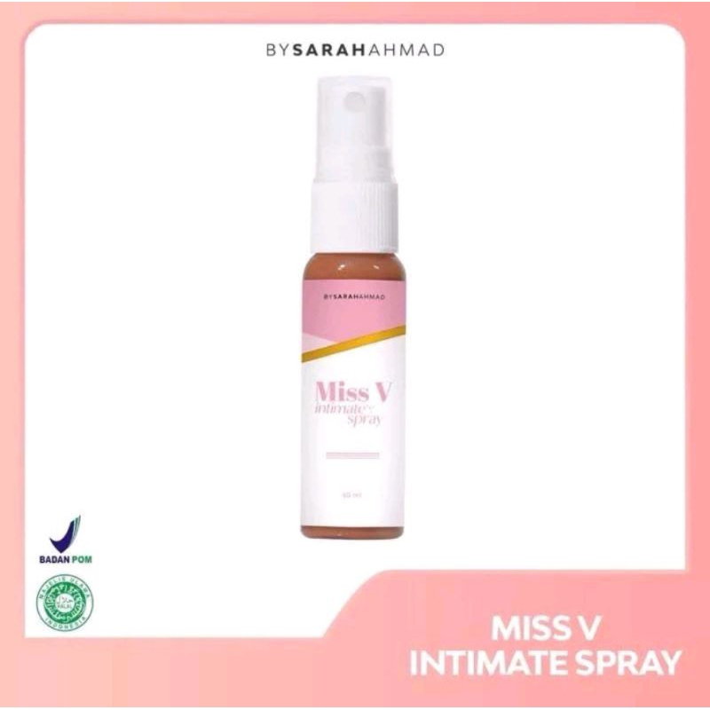 Jual MISS V INTIMATE SPRAY BY SARAH AHMAD FEMININE SPRAY BYSARAHAHMAD ...