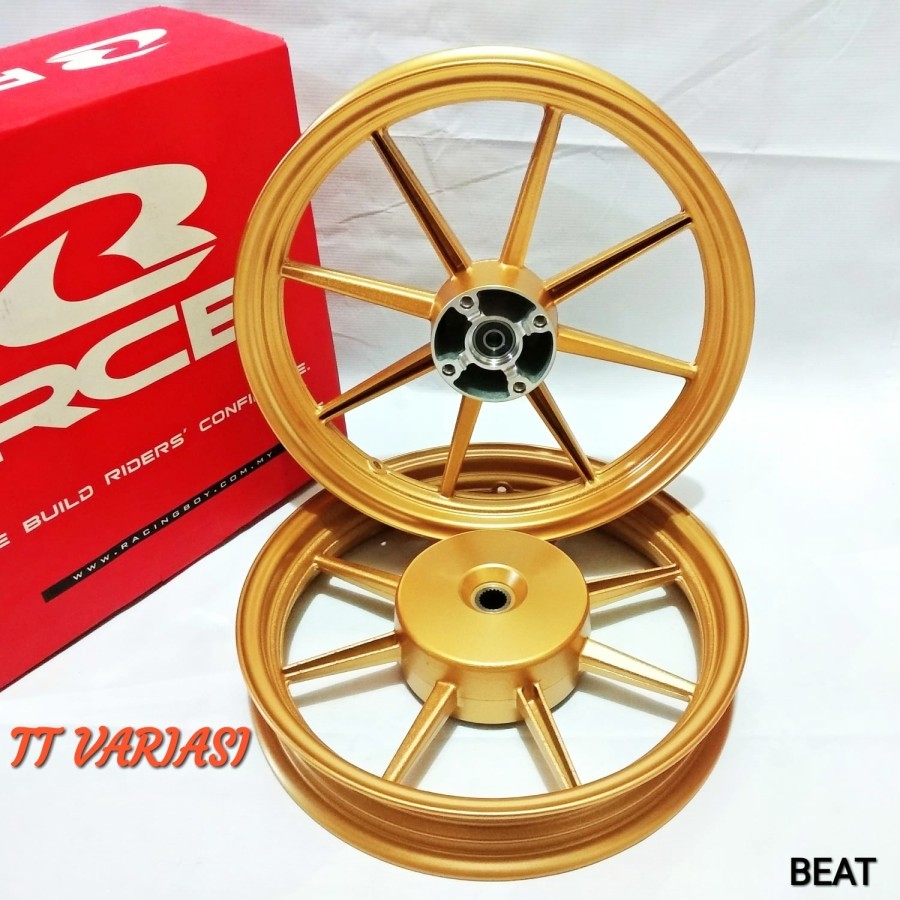 Jual Velg Set RCB Beat / Scoopy / Vario 110 - SP 811 Gold | Shopee ...