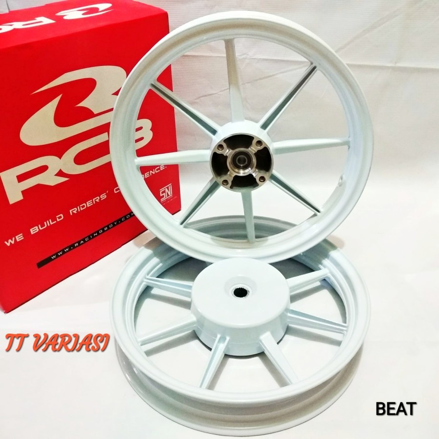 Jual Velg Set RCB Beat - Scoopy - Vario lama SP 811 White | Shopee ...