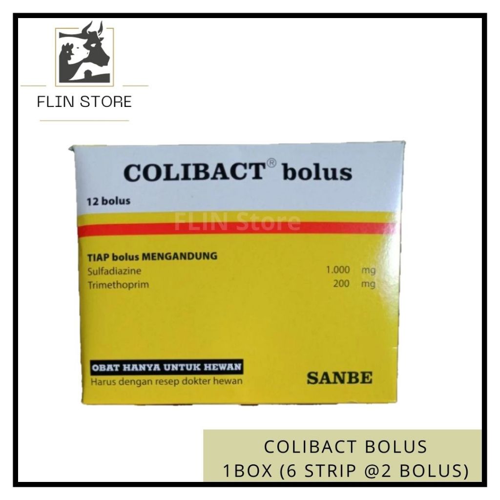 Jual Colibact bolus 1 box isi 12 bolus SANBE – Obat infeksi pencernaan ...