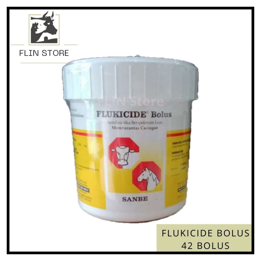 Jual Flukicide 42 Bolus SANBE - Obat Cacing Berspektrum Luas untuk ...