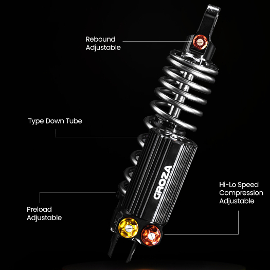 Jual Groza Emperor Shockbreaker Sok Motor Belakang Matic Tabung Bawah ...