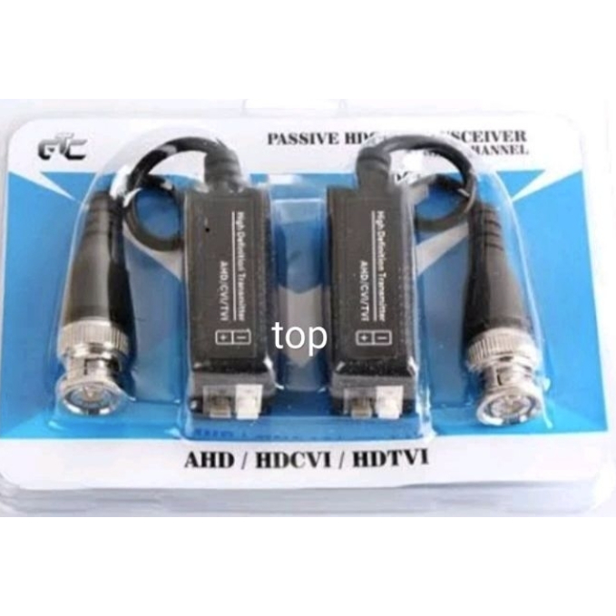 Jual HD Video Balun CCTV 1Channel Sepasang 2MP Compatibel Camera AHD TVI CVI Analog | Shopee ...