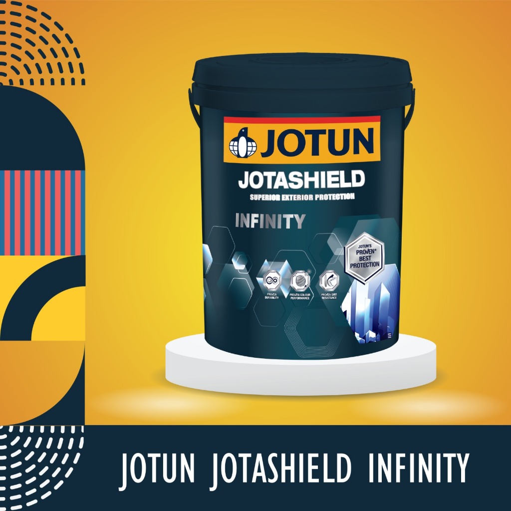 Jual JOTUN JOTASHIELD INFINITY CAT TEMBOK EXTERIOR TINTING (BISA ...