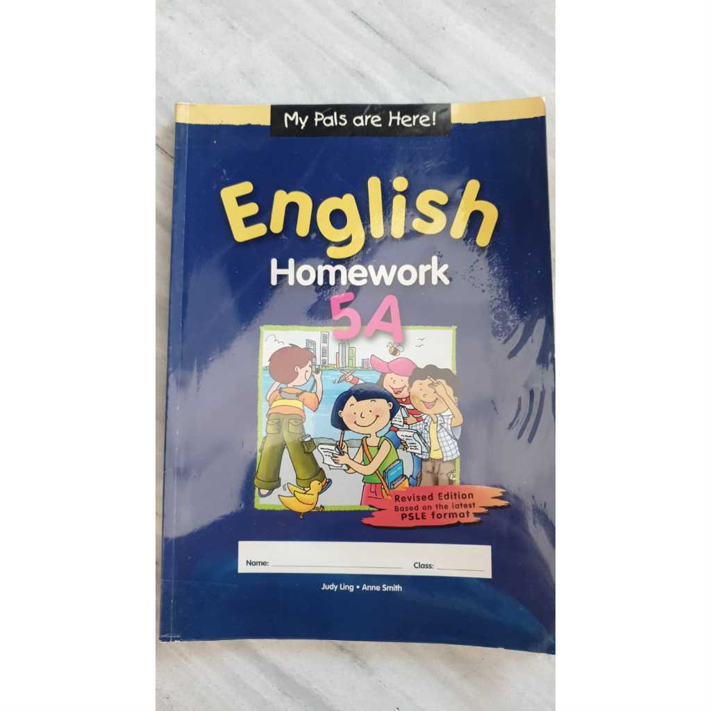 Jual MY PALS ARE HERE! ENGLISH HOMEWORK 5A / 5B BUKU SINGAPORE ...