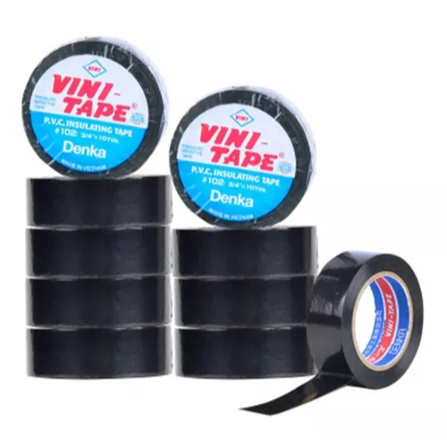Jual ISOLASI VINI TAPE DENKA BLACK | Shopee Indonesia