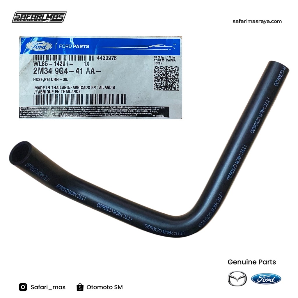 Jual Selang Balik Turbo Ford Ranger Everest Mazda Bt 50 TDi TDCi ...