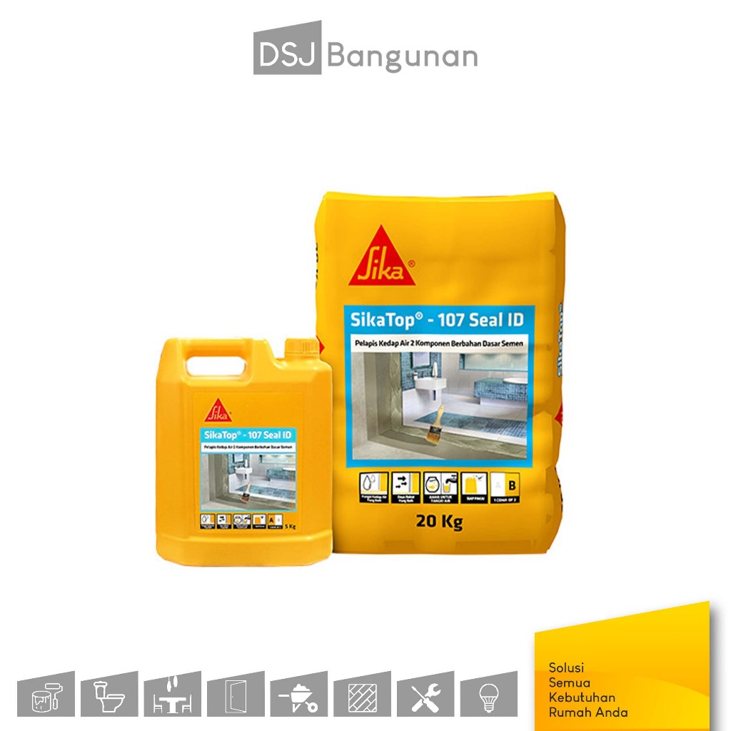 Jual Sika Top SikaTop Seal Sika 107 Set Waterproofing | Shopee Indonesia
