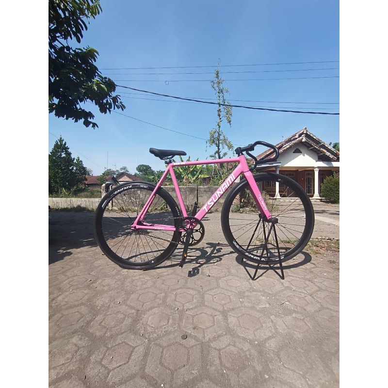 Jual sepeda fixie pink kekinian | Shopee Indonesia