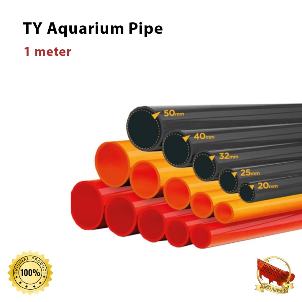 Jual TY Aquarium Pipe 1 meter pipa U – PVC by 3 Pawns | Shopee Indonesia