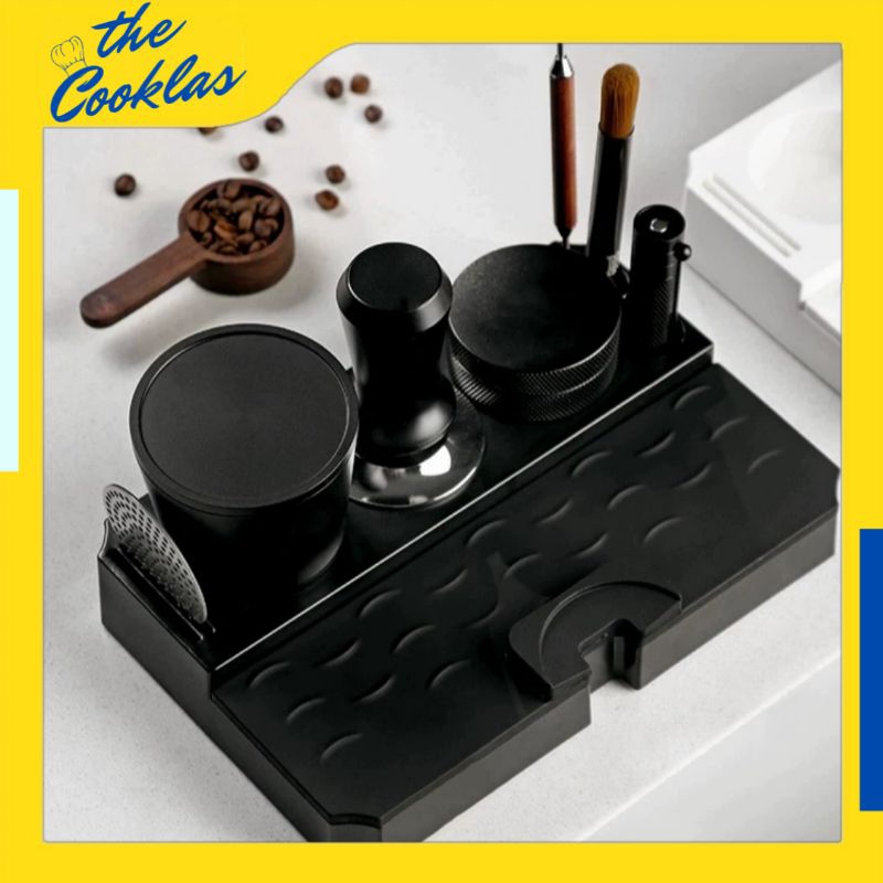Jual Tamping Station Coffee Brewing Holder Tools Organizer Pad ...
