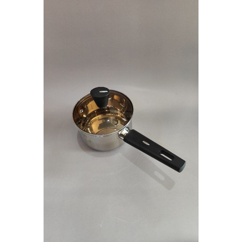 Jual Panci Susu Milk Pot Kecil SUS304 Food Grade Stainless Steel Gagang ...