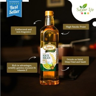 Jual Sania Royale Pure Rice Bran Oil 1 Liter / Botol Minyak Goreng ...