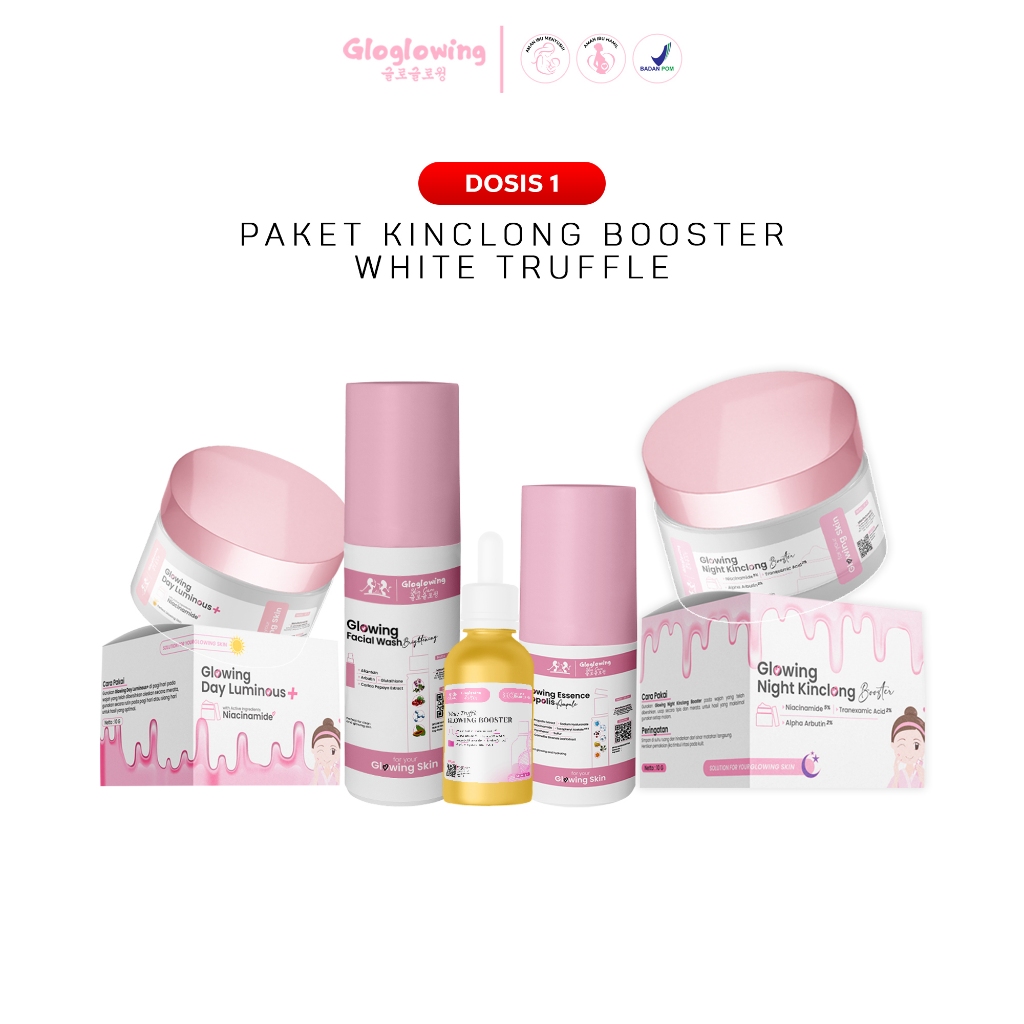 Jual DOSIS 1 - Paket Kinclong Booster White Truffle | Shopee Indonesia