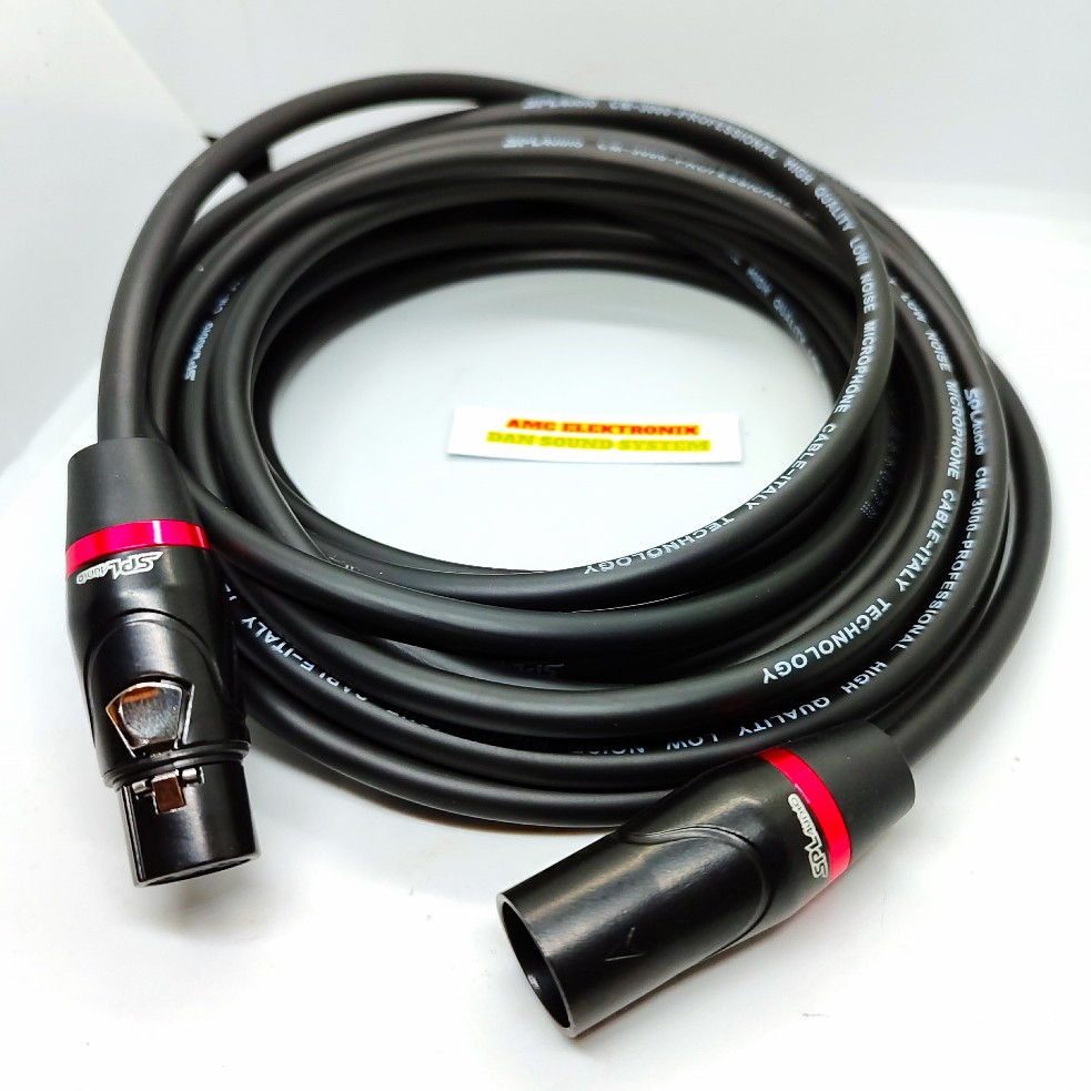 Jual KABEL MICROPHONE PAKET PRODUCT SPL AUDIO JACK XLR FEMALE TO XLR ...