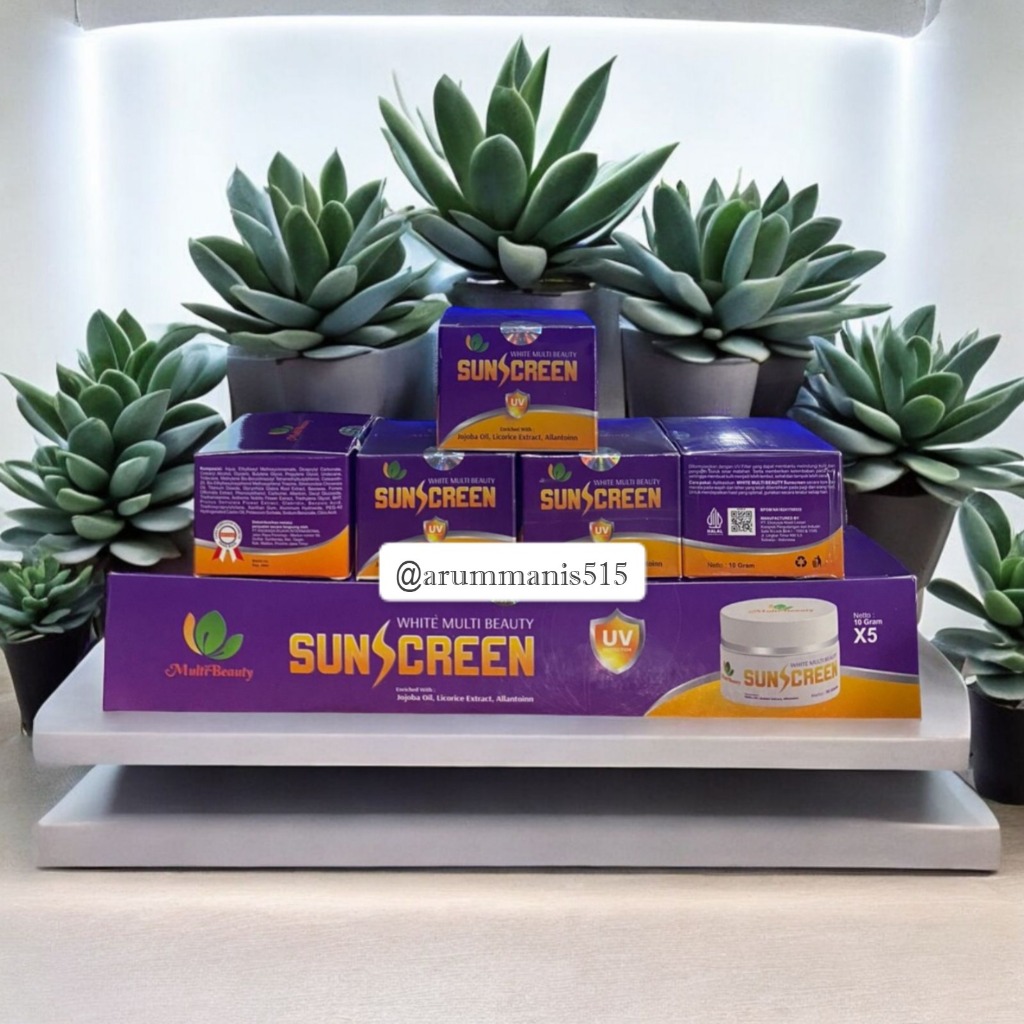 Jual SUNCREEN MULTI BEAUTY SPF 30 MELINDUNGI DARI SINAR MATAHARI DAN ...