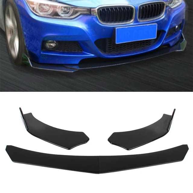 Jual 4 Pcs Front Lips Universal Front Lips Spoiler Bumper Depan Mobil ...