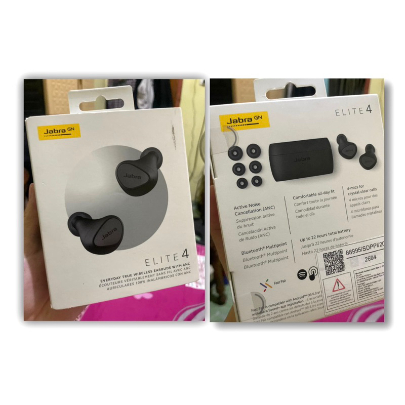 Jual Jabra Elite 4 Active TWS Bluetooth | Shopee Indonesia