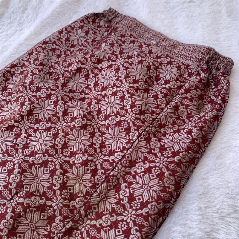 Jual Rok Songket Span atau Jadi / Rok Songket kebaya / Rok Songket ...