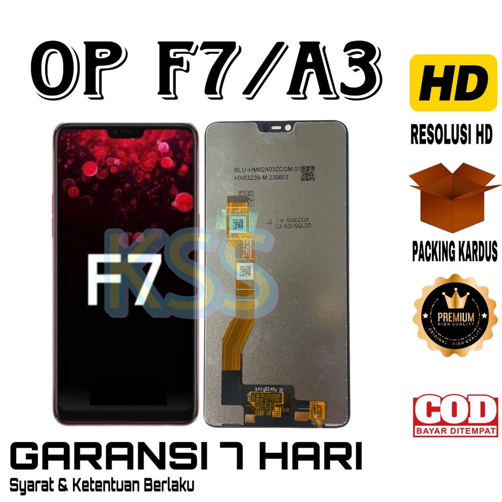 Jual LCD OPPO F7/F7 PRO/CPH1819/CPH1821 FULLSET TOUCHSCREEN | Shopee ...