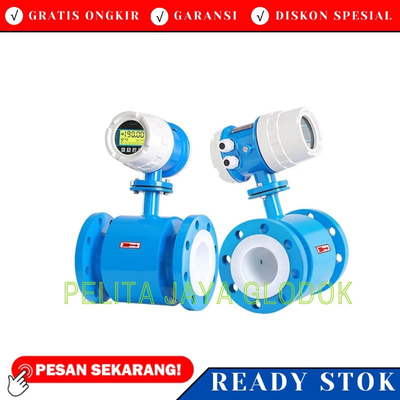 Jual Flow Meter Electromagnetic flowmeter 3 inch Flow meter ...