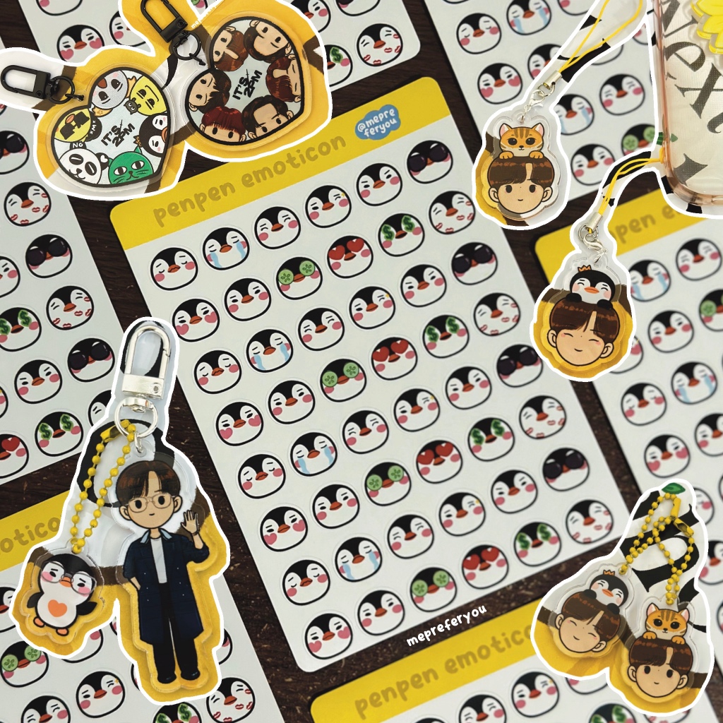 Jual [ready stock] 2PM lee junho penpen keychain sticker / fanart | Shopee Indonesia