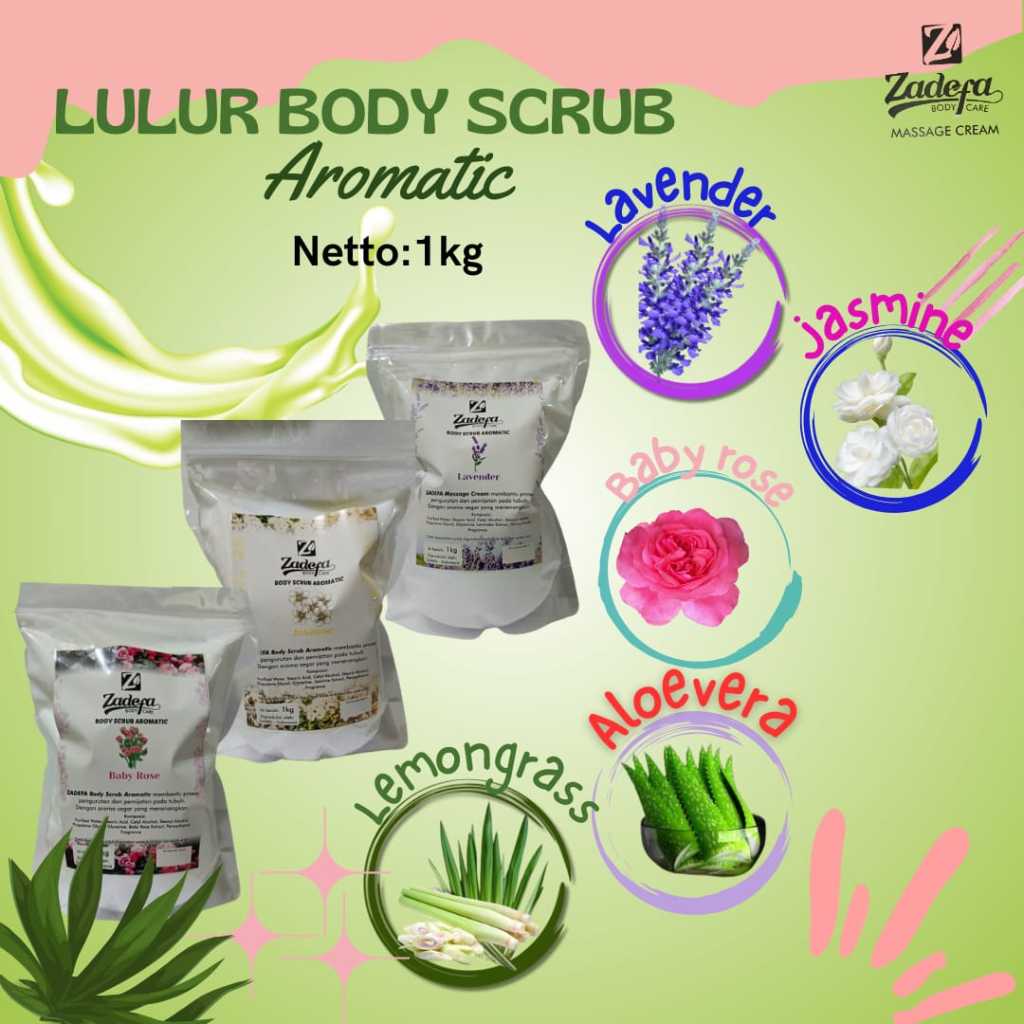 Jual Lulur 1kg, Lulur Mandi, Lulur Badan, Lulur Scrub aromatik kemasan ...