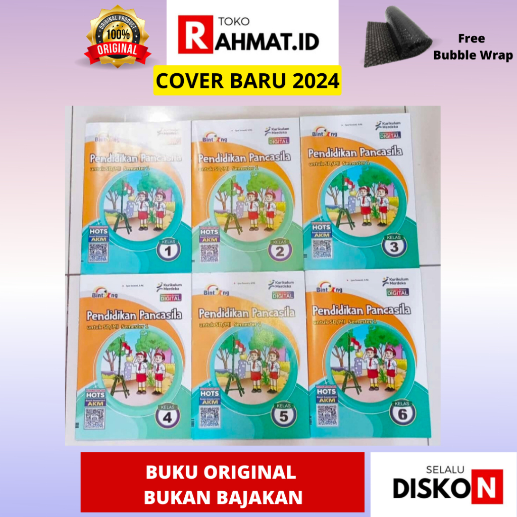 Jual LKS BINTANG PENDIDIKAN PANCASILA KELAS 1 2 3 4 5 6 SEMESTER 1 ...