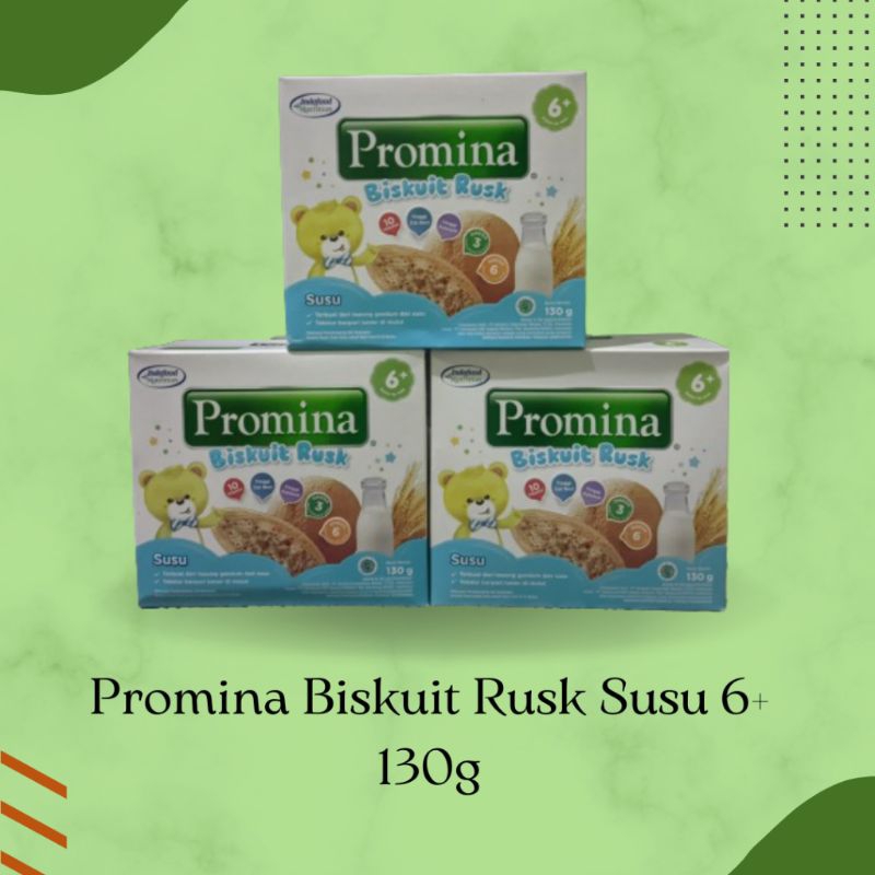 Jual Promina Baby Biskuit Rusk Susu 6+ 130 g | Shopee Indonesia