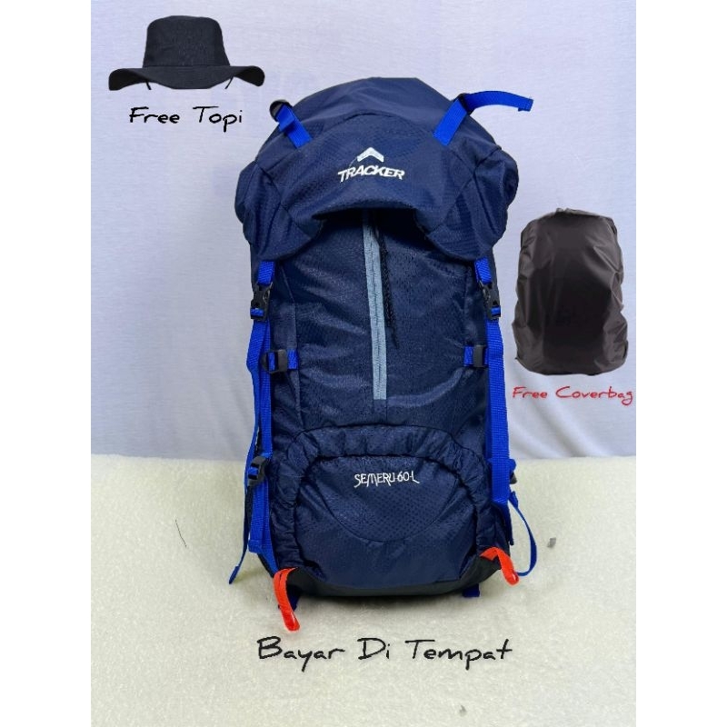 Jual Tas Ransel Hiking Tracker Semeru 60 Liter Terbaru # Tas Gunung # Tas Carrier 60L | Shopee ...