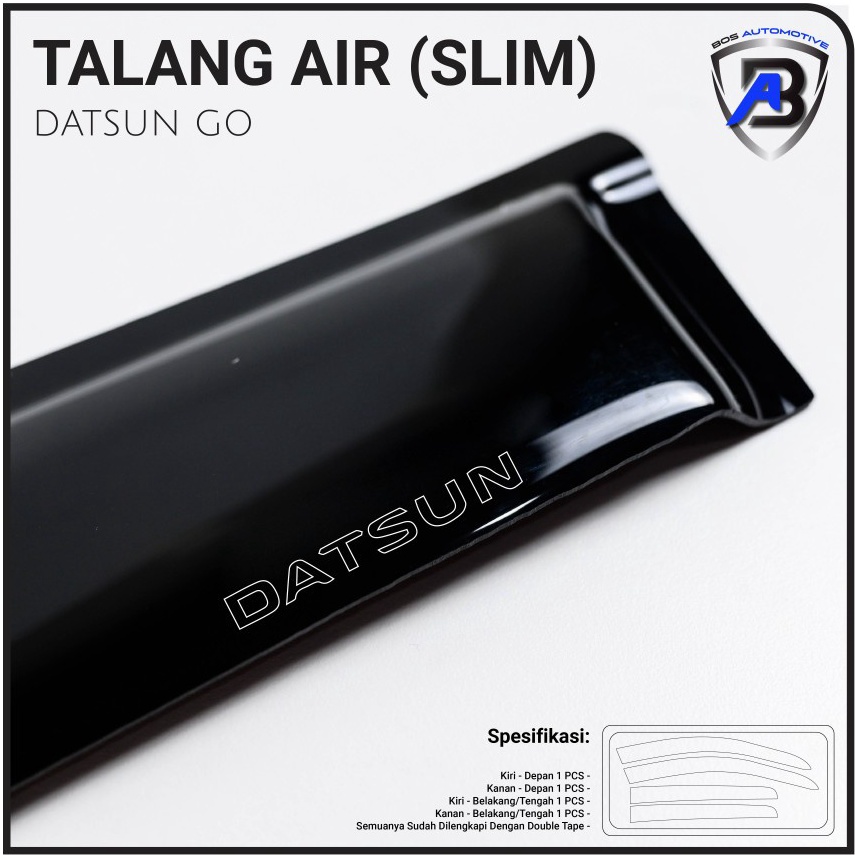 Jual Harga Bersahabat Talang Air Pintu Mobil Datsun GO Panca 215 222 Model Slim 4 Pintu | Shopee ...
