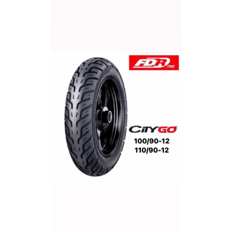 Jual BAN LUAR FDR CITY GO RING 12 SCOOPY DONAT TUBLESS | Shopee Indonesia