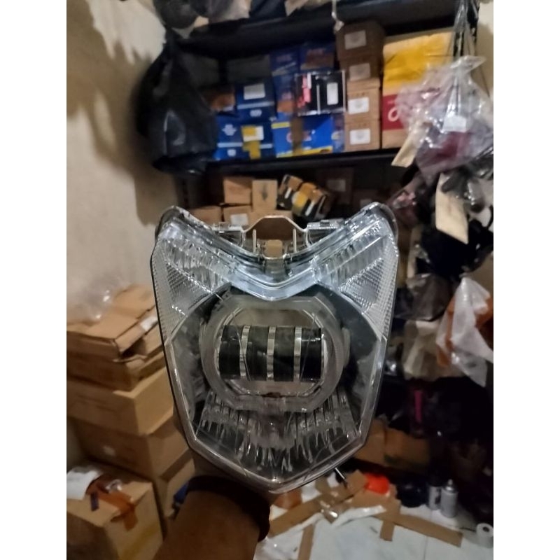 Jual Reflektor Lampu Depan Plus Mika Kaca Lampu Depan Honda Blade Lama ...