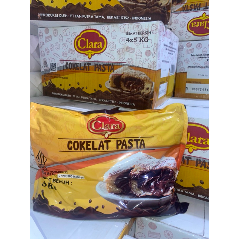 Jual SELAI ISIAN ROTI CLARA 5 Kg | SLAI COKLAT FILLING CLARA 5 Kg | Shopee Indonesia