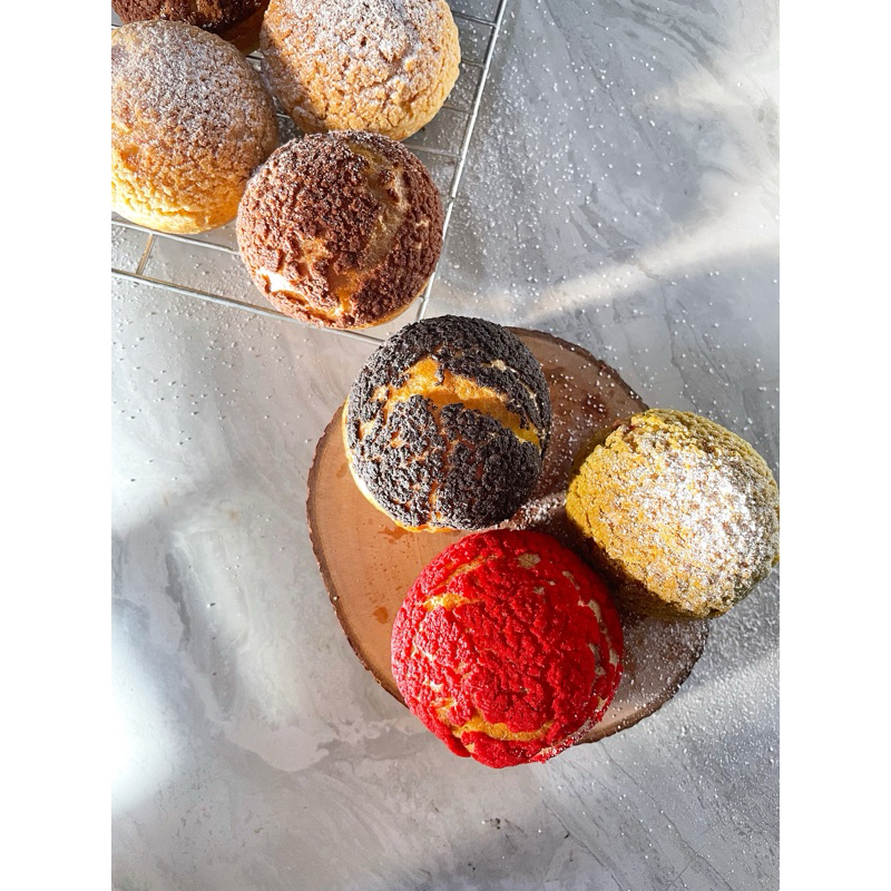 Jual Choux Au Craquelin/ Kue Sus Crunchy/ Cream Puff by Ashalina ...
