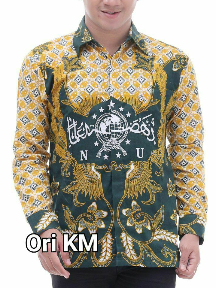 Jual Kemeja Batik Nahdlatul Ulama Nahdhatul Ulama NU Banser Ansor Hitam ...