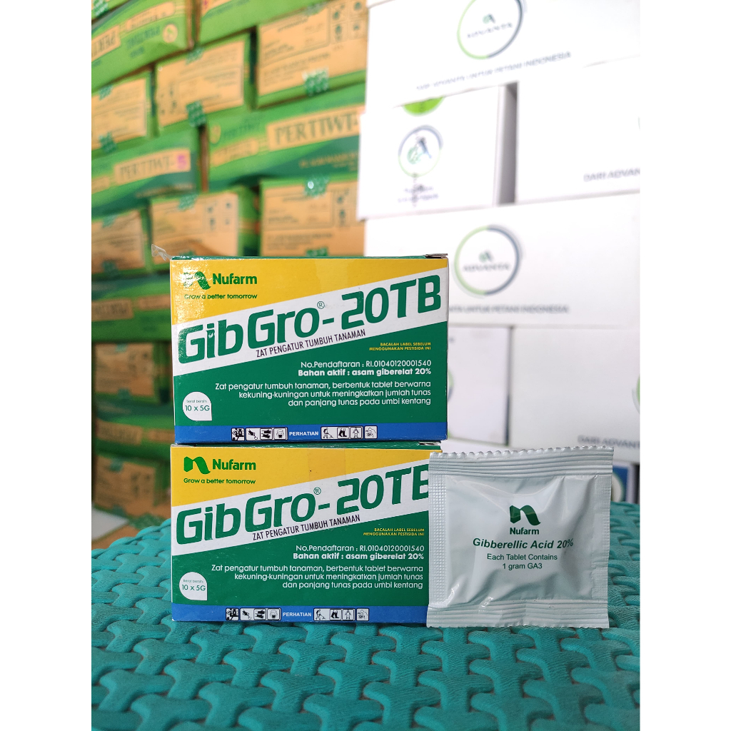 Jual GIBGRO 20TB Tablet 1 pcs Pil Nufarm Gib gro 20TB | Shopee Indonesia