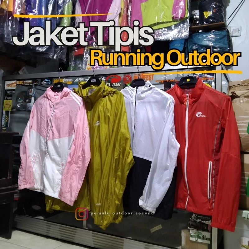 Jual Jaket Outdoor Running Second | Shopee Indonesia