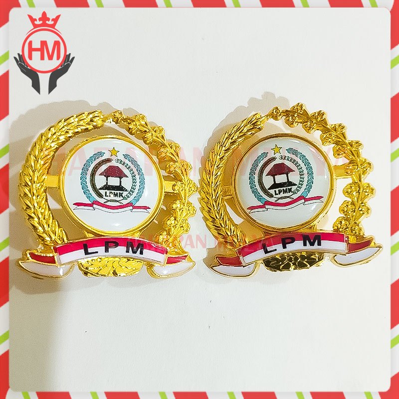 Jual Bros Padi Dan Kapas LPM Model - Pin Bros Logo LPMK - Harapan Mulya ...