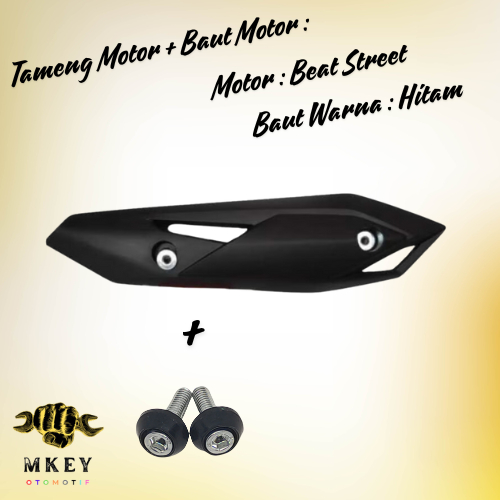 Jual Tutup Pelindung Tameng Knalpot Honda Beat Street Pop 2017-2019 ...