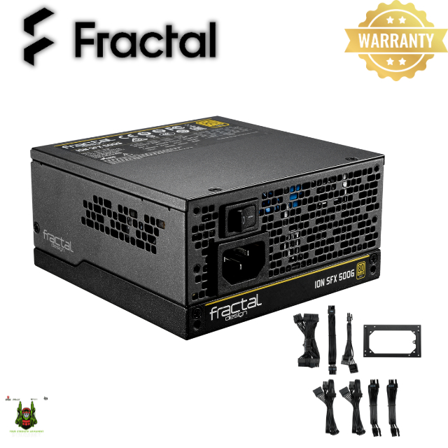 Jual FRACTAL ION GOLD SFX-L 500W/600W GOLD - SFX PSU FULL MODULAR ...