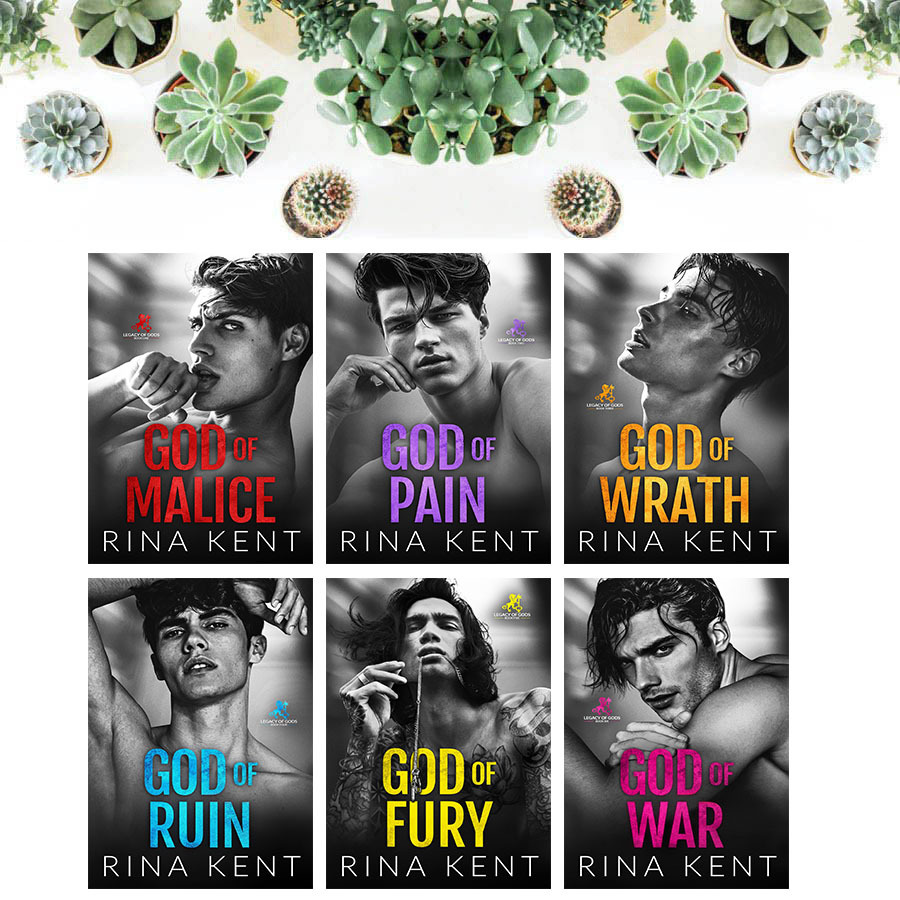 Jual Legacy of Gods (6 book series) God of Malice | God of Pain | God ...