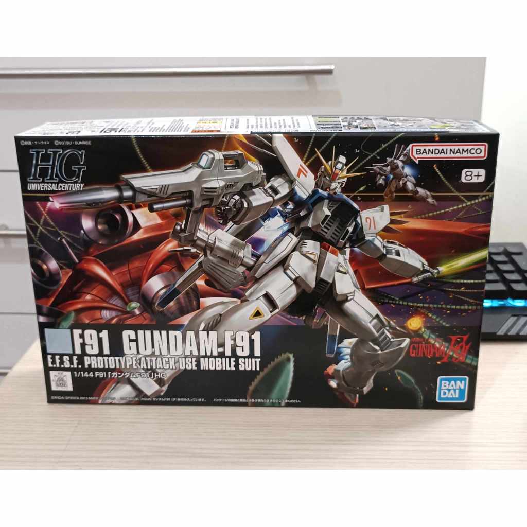Jual HGUC F91 GUNDAM / 1/144 HG BANDAI ORIGINAL F-91 | Shopee Indonesia