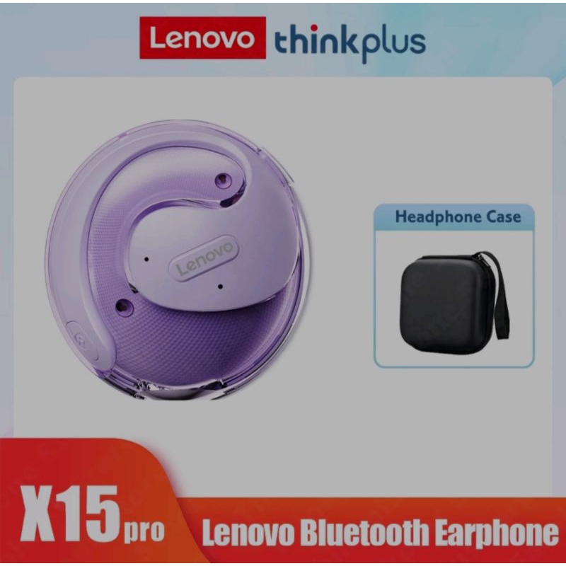 Jual Lenovo Thinkplus X15 PRO Headset Bluetooth V5.4 True Wireless Open ...