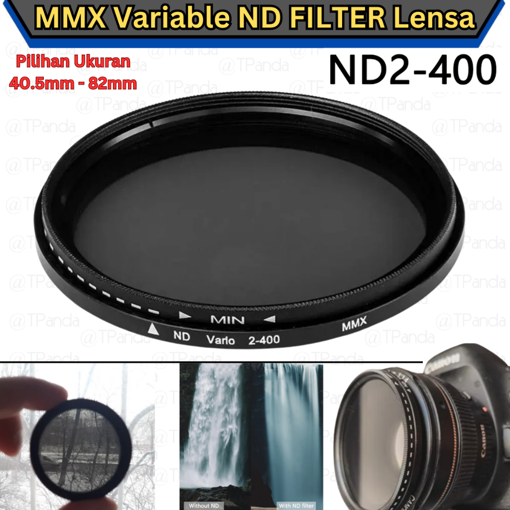 Jual VARIABLE ND Filter Lensa Camera, Neutral Density Putar Fader ND2 ...